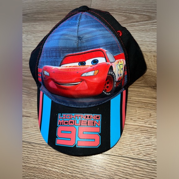 Accessories | Disney Lightning Mcqueen Hat Children Kid Boy Cars ...